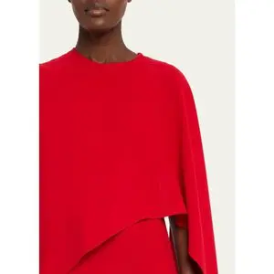 HEIRLOME Cletine Sleeveless Asymmetric Drape Maxi Dress