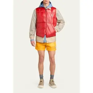 Moncler Nylon Snap-front Shirt Jacket
