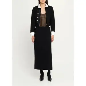 Marc Jacobs Tweed Virgin-wool Blend Jacket