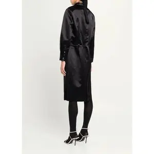 Marc Jacobs Ruffled Satin Knee-length Dress