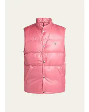 Moncler Restigo Snap-front Quilted Vest