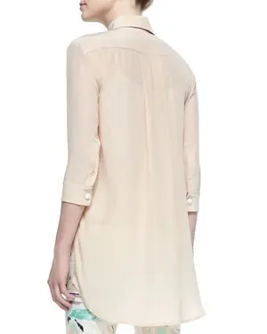 LoveShackFancy Tarragon Broderie Anglaise Midi Dress