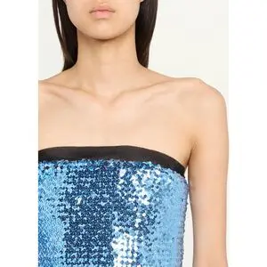 Marc Jacobs Sequined Strapless Top