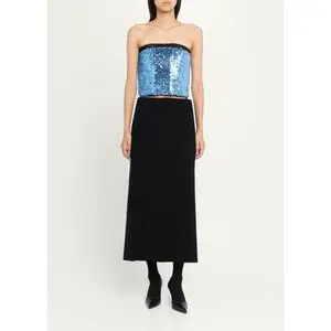 Marc Jacobs Sequined Strapless Top