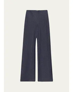Vince Colette High-rise Chambray Bias Pants