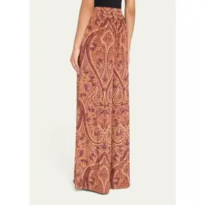 Ulla Johnson Sawyer High-waist Wide-leg Silk Pants
