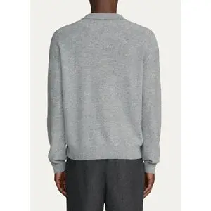FRAME Boiled Wool Polo Sweater