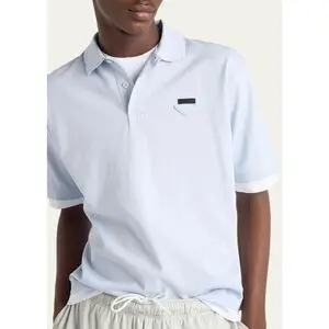 Prada Double-layer Polo Shirt
