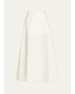FFORME Deeta Flared Cotton Skirt
