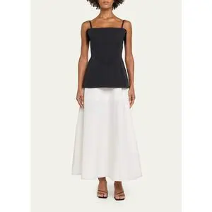 FFORME Deeta Flared Cotton Skirt