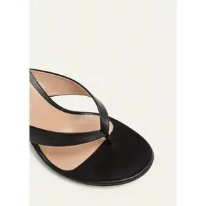 GIANVITO ROSSI 70mm Sofia Leather Thong Sandals