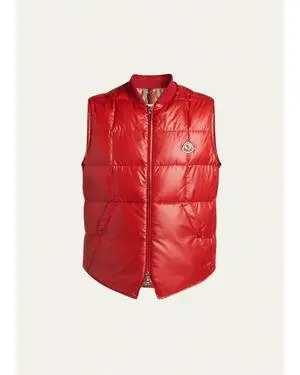 Moncler Matte Polyester Quilted Vest