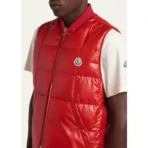 Moncler Matte Polyester Quilted Vest