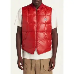 Moncler Matte Polyester Quilted Vest
