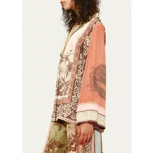ALEMAIS Alberta Silk Shirt