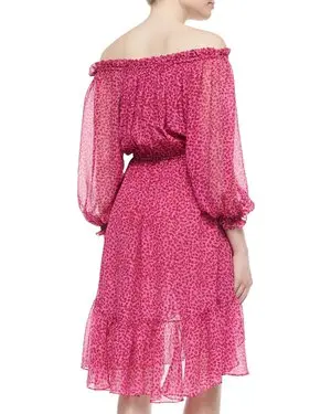Simkhai Kalla Feather Mini Dress