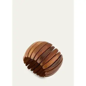 BEN-AMUN Stretch Wooden Bracelet