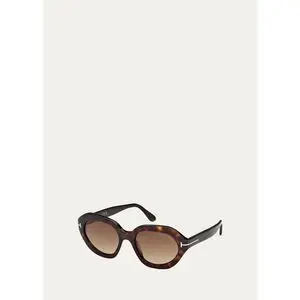 TOM FORD Meryl 53mm Oval Sunglasses
