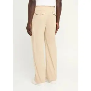 Casablanca Poplin Pleated Straight-leg Trousers