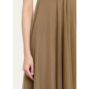 Ronny Kobo Chrissina Plunging Tulle Gown