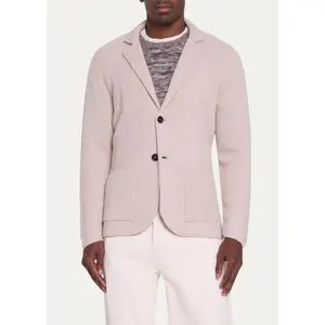 Massimo Alba Melange Brushed Cashmere Crewneck Sweater