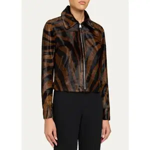 Simkhai Daria Calf Hair Jacket