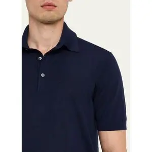 Zegna Wool Short-sleeve Polo Shirt