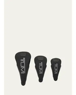 Tumi 3 Pack Golf Club Cover Set - Black