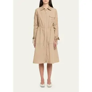 Moncler Cotton Poplin Shirtdress