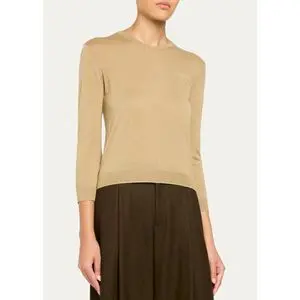 Vince Cashmere-silk Pocket V-neck Sweater