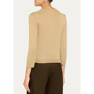 Vince Cashmere-silk Pocket V-neck Sweater
