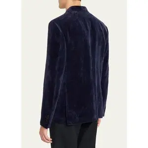 JIL SANDER Velvet Single-breasted Jacket