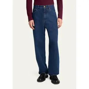 JIL SANDER Straight-leg Denim Trousers