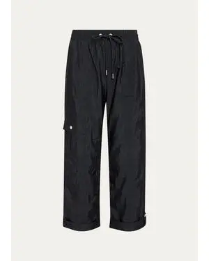 Cinq À Sept Marlease Crop Drawstring Pants - Black