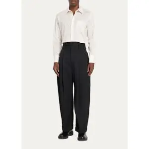 PUBLIC SCHOOL NEW YORK Waverly Tapered-leg Pleated Pants