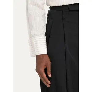 PUBLIC SCHOOL NEW YORK Waverly Tapered-leg Pleated Pants
