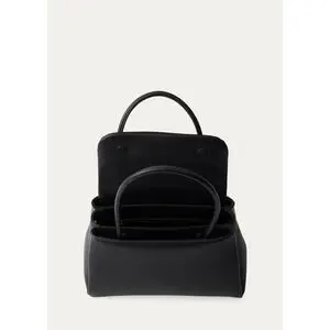 Prada Passage Small Leather & Re-nylon Top-handle Bag