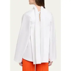 Alaïa Cotton Poplin Reverse Jacket