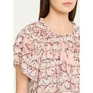 Ulla Johnson Alon Coverup Top - Amethyst