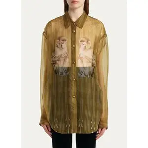 Khaite Goya Silk Organza Shirt