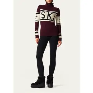Perfect Moment Schild Ski Intarsia Turtleneck Sweater