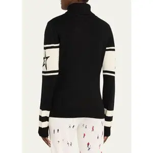 Perfect Moment Schild Ski Intarsia Turtleneck Sweater