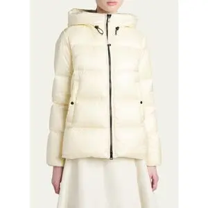 Moncler Serittes Hooded Short Down Jacket