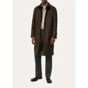 Burberry Reversible Wool Car Coat