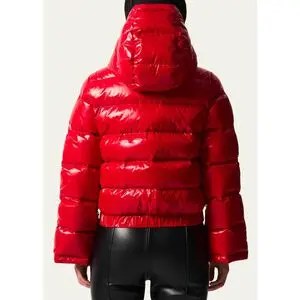 Perfect Moment Polar Flare Down Ski Jacket - Red
