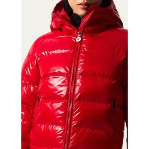 Perfect Moment Polar Flare Down Ski Jacket - Red
