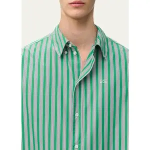 Loewe Multi-stripe Poplin Button-down Shirt