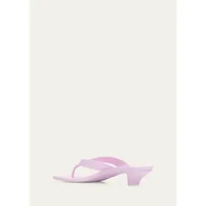 Gucci 35mm Vittoria Rubber Thong Sandals - Pink
