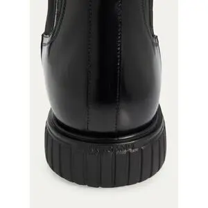 FERRAGAMO Santo Leather Rubber-sole Chelsea Boots