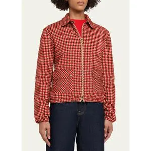 Moncler Lanset Packable Short Down Shirt Jacket